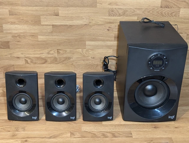 LOGITECH Z607 5.1 Surround Sound System with Bluetooth - Subwoofer & 3 ...