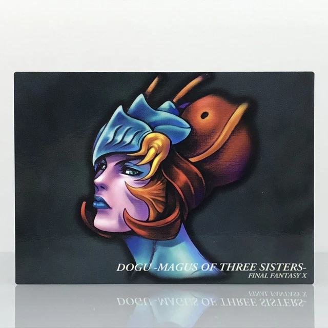 FINAL FANTASY ART Museum DOGU Magus Three Sisters illustration éditée ...