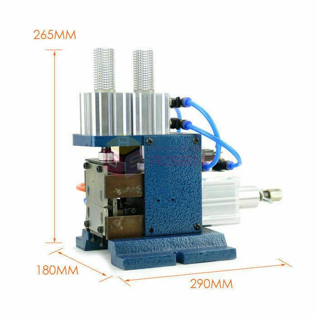 PNEUMATIC VERTICAL CABLE Peeling Machine Wire Stripper Wire Stripping ...