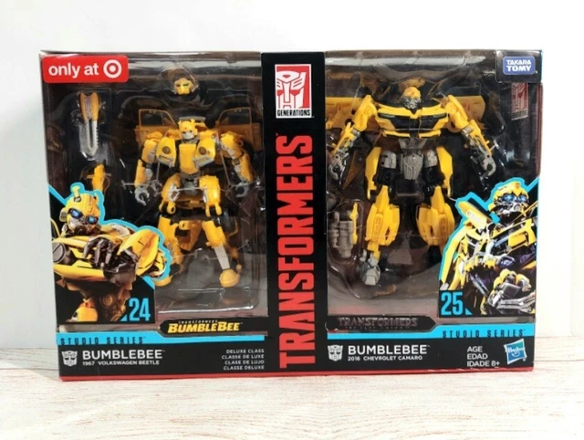 HASBRO TRANSFORMERS BUMBLEBEE Studio Series 2 Pack 24 & 25 BUMBLEBEE ...