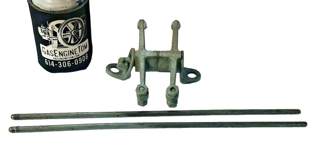 ROCKER ARM ASSEMBLY & Pushrod 3hp - 5hp IHC LA Hit Miss Gas Engine ...