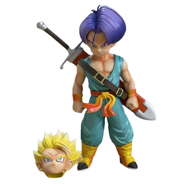 TRUNKS ENFANT AVEC Epee Fils Vegeta Bulma DRAGON BALL Z Kid Saiyan ...