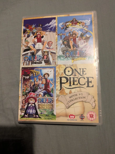 ONE PIECE MOVIE Collection 1 Movies 1-3 DVD Boxset Region 2 £12.94 ...