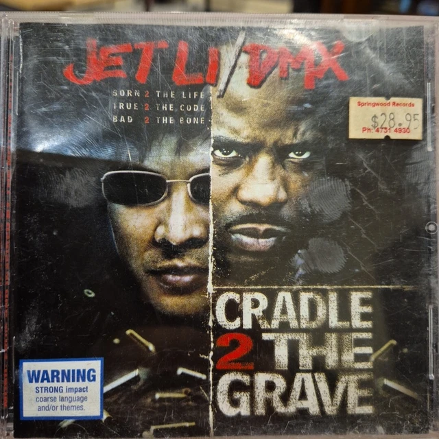 CRADLE 2 THE Grave Cd Cult Jet Li Dmx Motion Picture Film Soundtrack ...