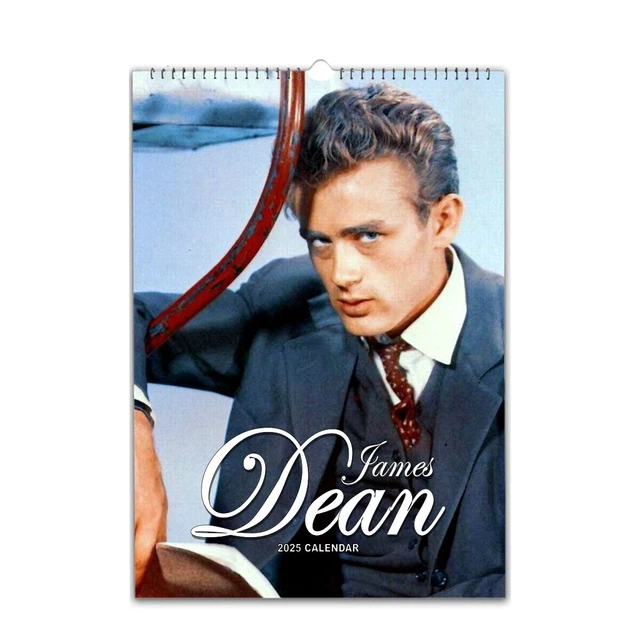 JAMES DEAN ICONIC personalised | 2025/26 Calendar choose start month £ ...