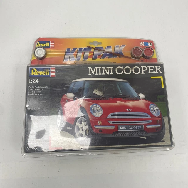 REVELL KITPAK MINI Cooper 1:24 Plastic Model Kit 07383 RARE £14.99 ...