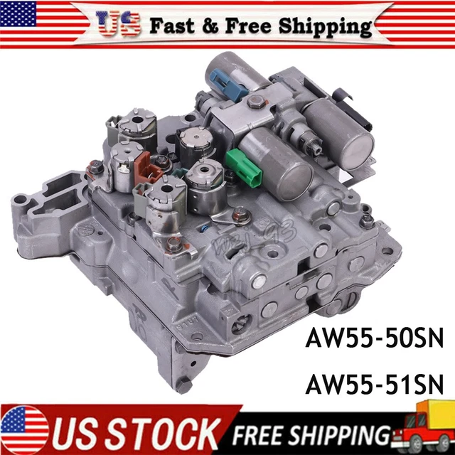 AW55-50SN AW55-51SN TRANSMISSION Valve Body For Volvo S60 V70 XC70 2003 ...