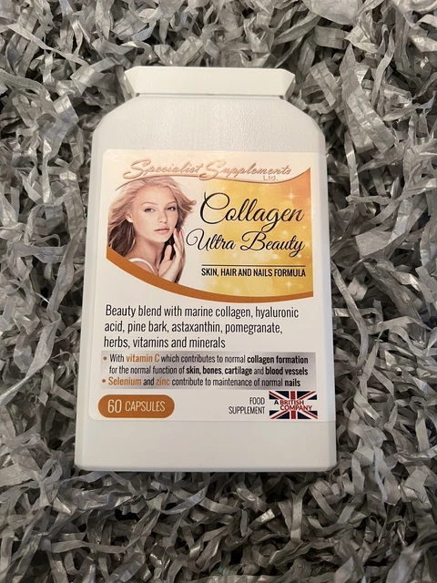 COLLAGEN ULTRA BEAUTY x 60 Capsules Hair, Skin, Nails Specialist ...