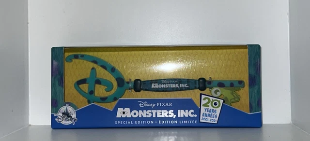 DISNEY STORE PIXAR Monsters Inc Special Edition Collectors Key 20Th ...