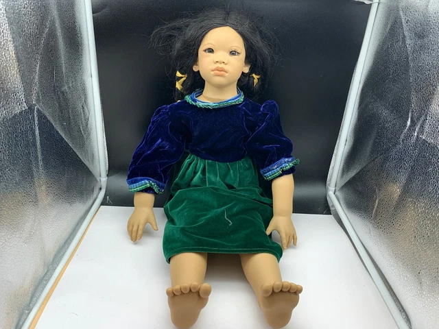 ANNETTE HIMSTEDT POUPON de Collection Poupée Kima 70 Cm. État Parfait EUR 95,28 - PicClick FR