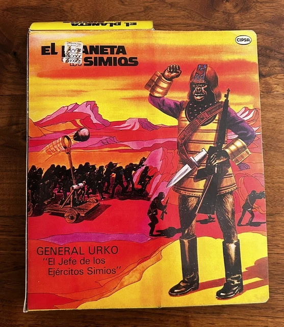 1974 MEGO PLANET OF THE APES General Urko CIPSA Mexico VARIANT $1,100. ...