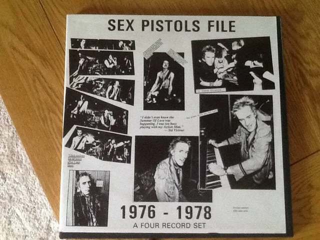 Very Rare Sex Pistols Box Set 1976 1978 4 Record Set Eur 302 27