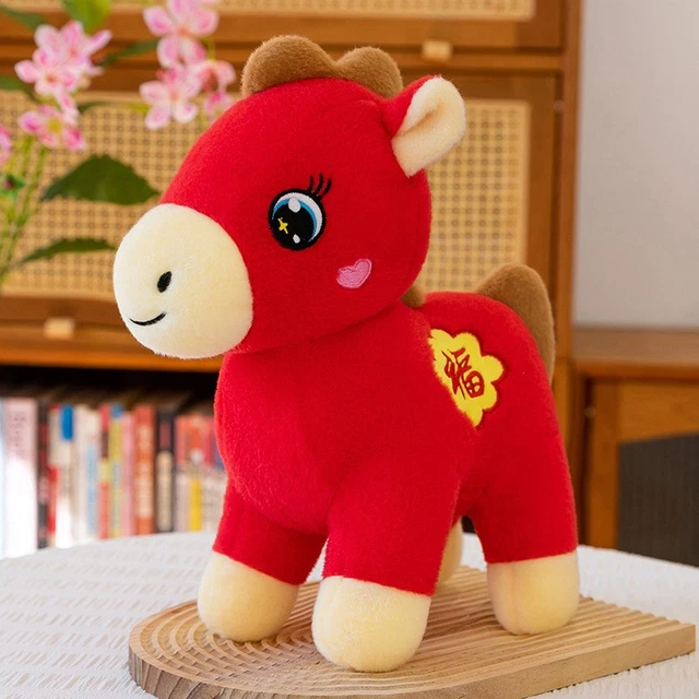 TRADITIONAL HORSE PLUSH Toy With Pp Cotton Filling For Gift Giving And ...