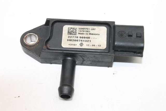 NISSAN JUKE F15 227709604R Capteur de Pression DPF 1.50 Diesel 81kw ...