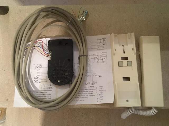 AUDIO TÜRSPRECHANLAGE 1 Familienhaus Bitron AK5251 EUR 15,00 - PicClick DE