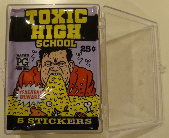 1991 TOPPS ~TOXIC High School~ Trading Cards COMPLETE 88-card SET.. $25 ...