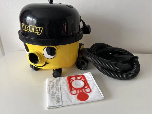 NUMATIC HETTY HOOVER 160 Hi Flow Single Speed Yellow Vacuum Cleaner ...
