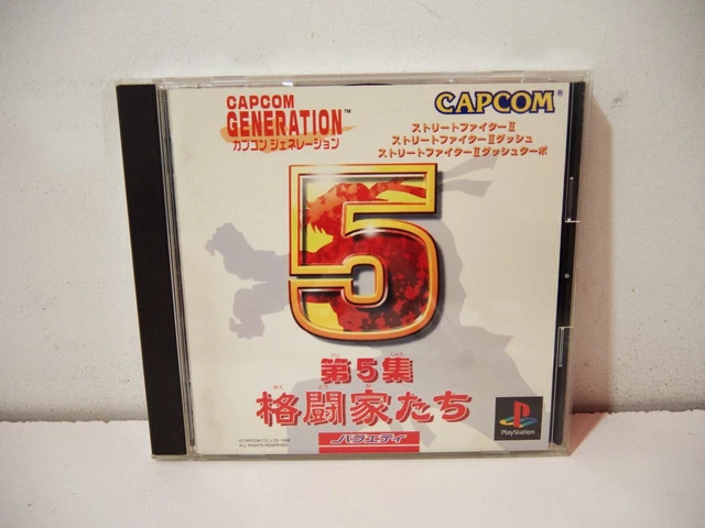 CAPCOM GENERATION 5 Sony Playstation PS1 NTSC Japan EUR 45,00 - PicClick FR