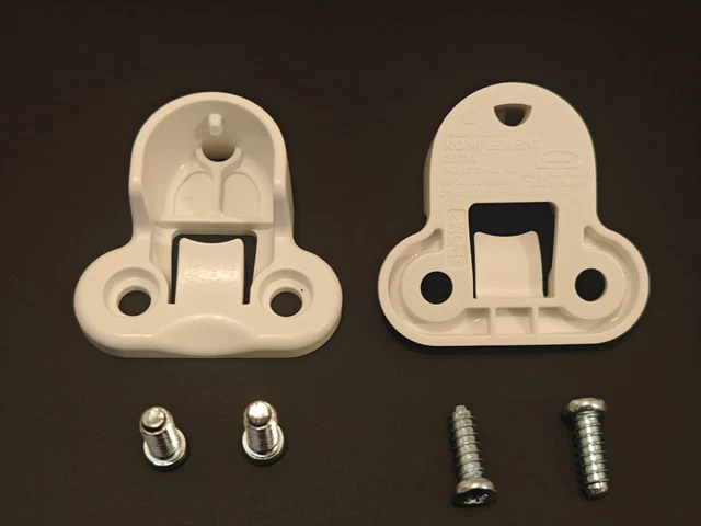 ORIGINAL IKEA ERSATZTEIL Set Halter Kleiderstange 130527 100325 PAX ...
