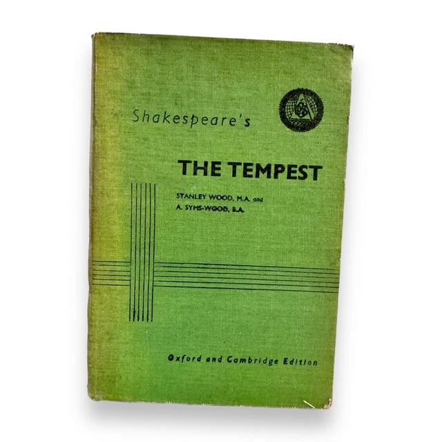 THE OXFORD & Cambridge Edition SHAKESPEARE'S THE TEMPEST 1949 George ...