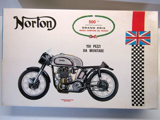 PROTAR 1:9 SCALE Manx Norton 500cc Monocilindrica Model Kit # 109 ...