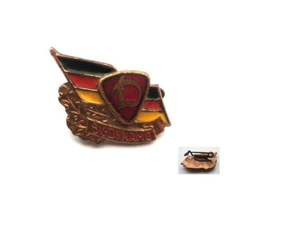 DDR DYNAMO ABZEICHEN Stasi Polizei East german state security Police ...