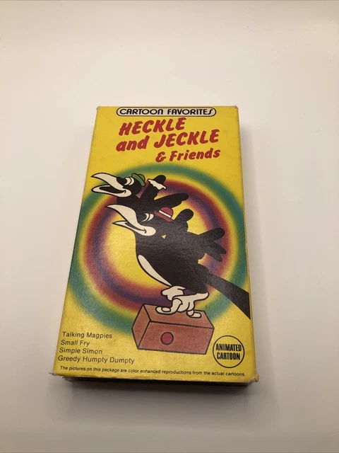 HECKLE & JECKLE Talking Magpies VHS Vintage £8.19 - PicClick UK