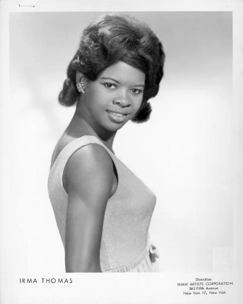 IRMA THOMAS OLD PHOTO Music Band Singer Performer 17 $9.00 - PicClick AU