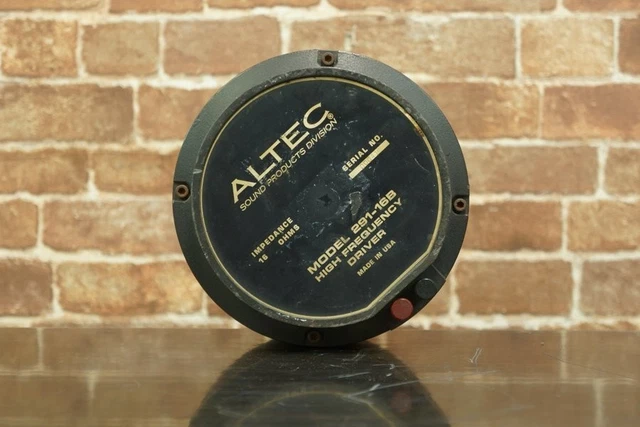 ALTEC 291-16B DRIVER Alnico 16Ω Original Symbiotic Diaphragm 1pc £717. ...