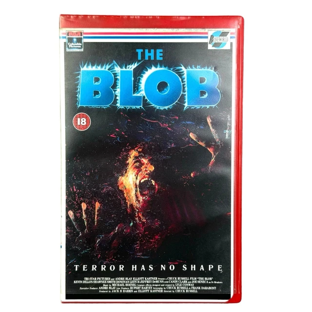 THE BLOB VIDEO VHS Ex Rental Large Case Horror Film Rare Cert 18 1988 £24.99 - PicClick UK