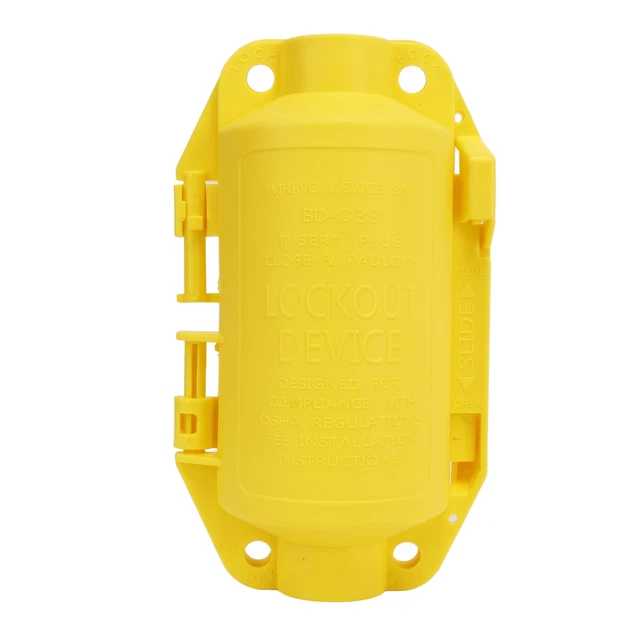 INDUSTRIAL ELECTRICAL PLUG Lock Energy Isolation Equipment Locking ...