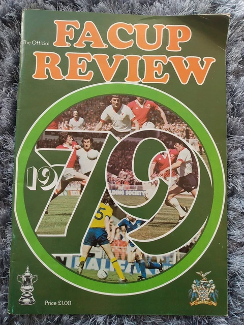SUBBUTEO FA CUP final 1979 - Arsenal 3-2 Man United + 1979 FA Cup ...