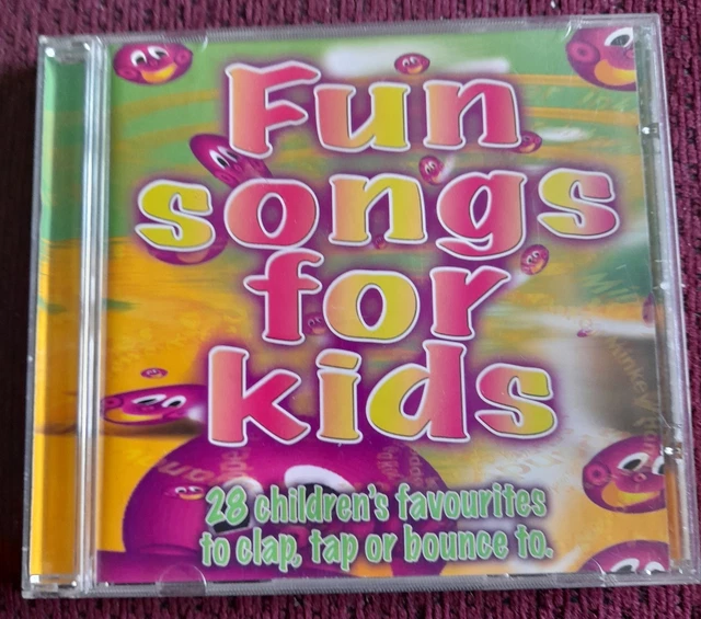 FUN SONGS FOR Kids Cd 28 Childrens Favourites To Clap, Tap, Bounce To £ ...
