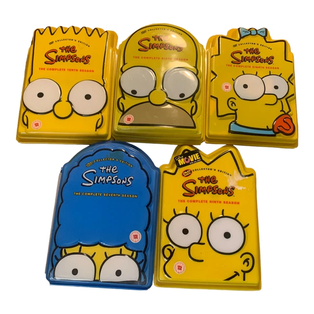 THE SIMPSONS COMPLETE 6 7 8 9 10 11 Seasons DVD Box Set Head Collectors Edition £32.90 - PicClick UK