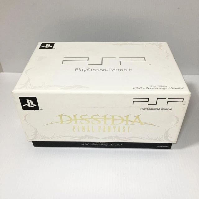 SONY PSP-3000 DISSIDIA Final Fantasy 20th Anniversary Limited Edition ...