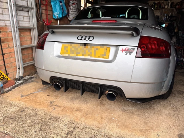 AUDI TT MK1 (8N) Rear Diffuser Fins - V6 1.8T Coupe Roadster Honeycomb ...
