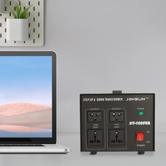 STEP UP & Down Converter transformateur de tension 220V-110V 800W EU ...