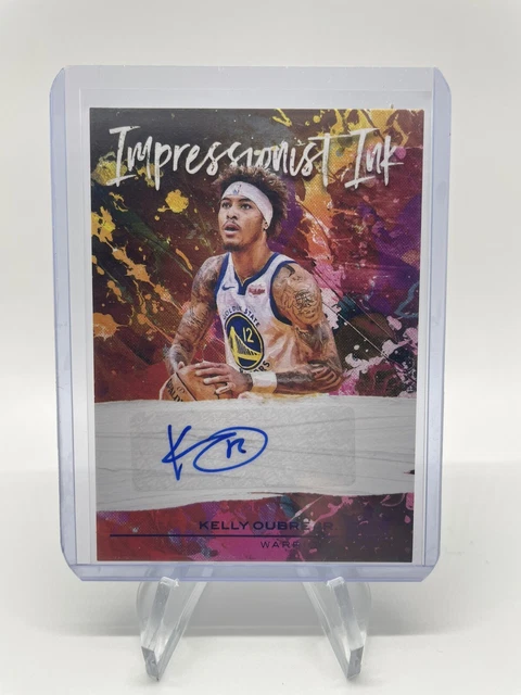 2020-21 COURT KINGS KELLY OUBRE Jr Impressionist Ink Purple Foil Auto ...