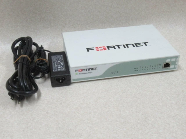 FORTINET FORTIGATE FG-60D Firewall with Adapter #3 EUR 58,55 - PicClick FR