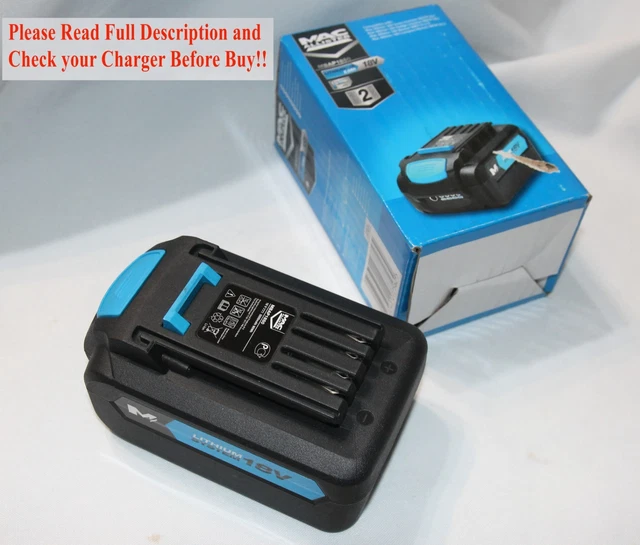 MAC ALLISTER MBAP1850 18V 5.0Ah Battery For Grass trimmer MGTP18LI-See ...