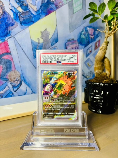 POKEMON 2022 CHARIZARD Full Art Ultra Premium Collection SWSH262 PSA 10 ...