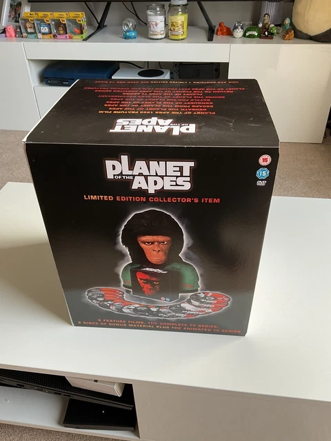PLANET OF THE apes limited edition collectors item bust and DVD's £215. ...