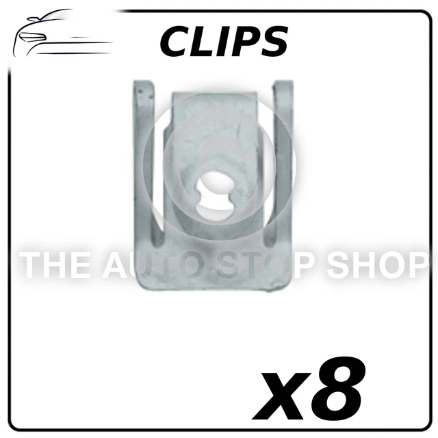 CLIPS - CAPOT Audi Gamme A1 - A6 Pièce Numéro : 11964 Paquet De 8 IN ...