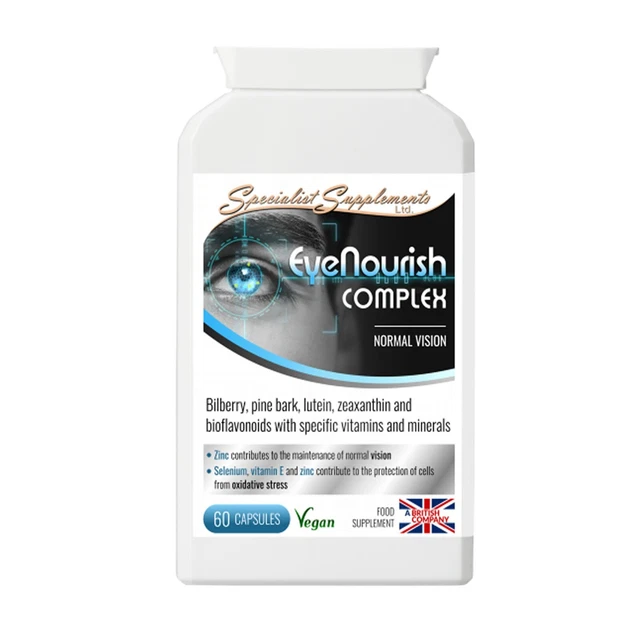 EYE NOURISH SUPPLEMENT vitamins Normal vision £14.99 - PicClick UK