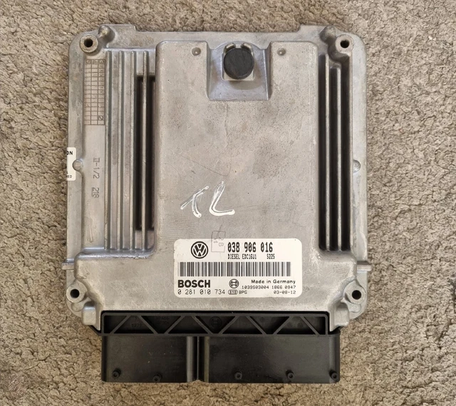 VW TRANSPORTER V T5 2.5 TDI Engine Control Unit Engine ECU 038906016, 0281010734 £200.00 ...
