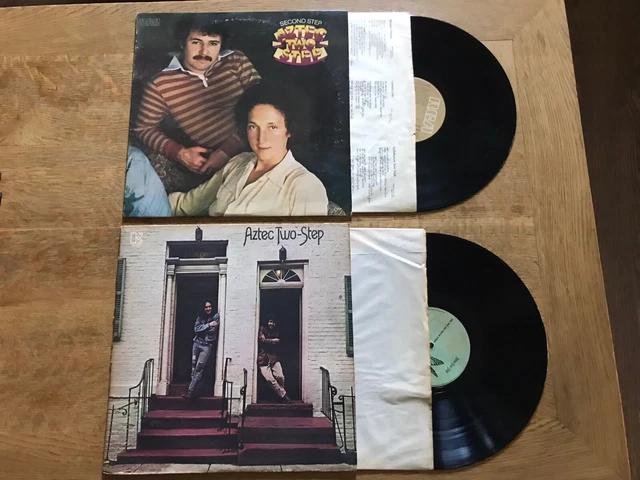 LOT 2 ANCIENS disques vinyle 33T AZTEC TWO STEP album second step EUR ...
