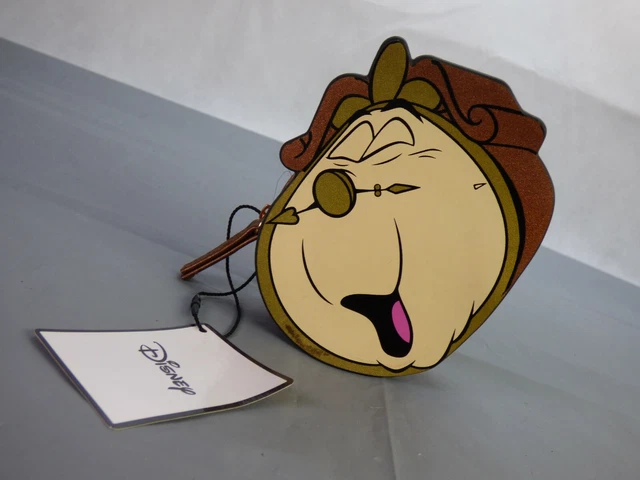 DISNEY PRIMARK BEAUTY And The Beast Cogsworth Clock Small Coin Purse ...