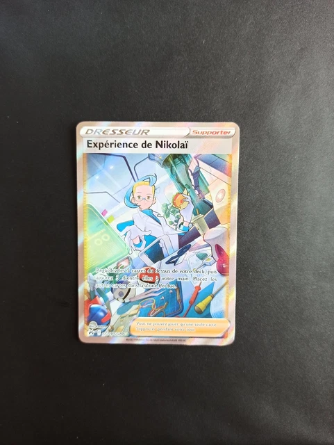 CARTE POKÉMON EXPÉRIENCE de Nikolaï Full-Art GG59/GG70 - Zénith Supreme FR Neuf EUR 10,90 ...