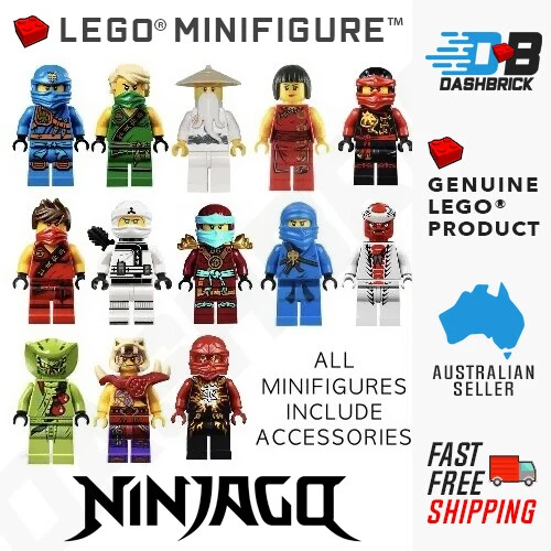 GENUINE LEGO® MINIFIGURE - NINJAGO Themed Minifigure - Includes ...