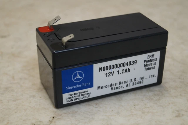 MERCEDES W164 ML Zusatzbatterie Batterie Ersatzbatterie 12V 1,2Ah ...